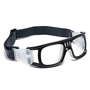 SHEEN KELLY Professional Sports Goggles Protective Safety Goggles Basketball Glasses for Men with Adjustable Strap for Basketball Football Volleyball Hockey Rugby