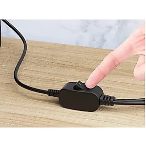 Vrllinking USB Splitter Cable,Printer Sharing Switch Cable, USB Splitter 2 Male 1 Female for Printer, Scanner, Speaker, Keyboard, Mouse Etc, with Printer Cable (5ft/1.5m)