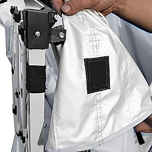 Impact Canopy 040000001 Slant Leg Canopy, 10' x 10', White-No Sidewall