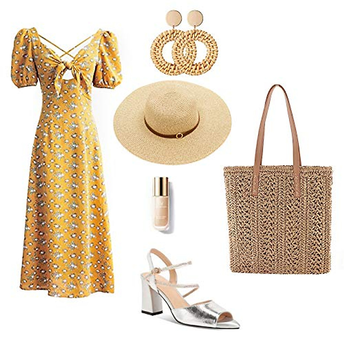 ZLM BAG US Women Straw Crochet Tote Bohemian Summer Beach Bag Large Handmade Shoulder Bag (Light Brown)