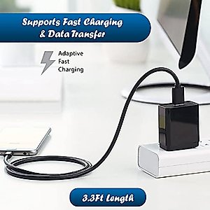 tekSonic [12-Pack Micro USB Cable Multi Pack Bulk Lot - 1 M/3.3 ft Charging, Data Sync Fast Micro USB to USB A Cord for Samsung Galaxy S7 S6 Edge J7 S5,Note 5 4,LG 4 K40 K20,Kindle,PS4,Xbox,Tablet