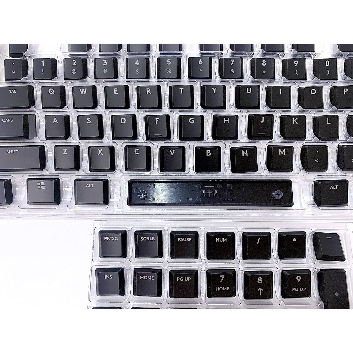 forG915 complete set of 109 keycaps to replace Logitech G915/G913/G815/G813 TKL RGB mechanical gaming keyboard (black 109 keys) (G915 full set of keycaps (black))
