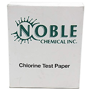Noble Chemical CM-240 Chlorine Test Paper Dispenser - 10-200ppm