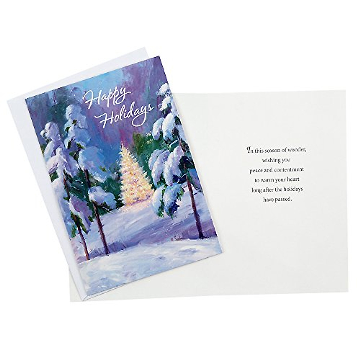 Image Arts Boxed Christmas Cards Assortment, Home for the Holidays (4 Designs, 24 Cards with Envelopes)