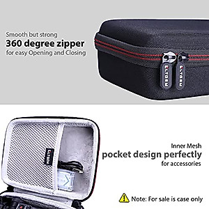Hard Case for Sony ZV-1 / ZV-1F Vlog Camera by LTGEM. Fits Vlogger Accessory Kit Tripod and Microphone - Travel Protective Carrying Storage Bag