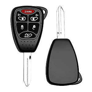 VOFONO Keyless Entry Remote Key Fob Fit for Chrysler Town and Country, Dodge Caravan/Grand Caravan 2004-2007 (P/N: M3N5WY72XX), Set of 2