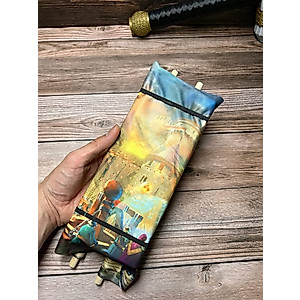 MunnyGrubbers - Catapult Dice Roller - (Random 7PCS D20 Dice Set Included) - Tabletop RPG - Dice Crossbow - Dice Holder - Dice Popper - Dice Tower - Dungeons and Dragons - DND - D&D - (Gray)