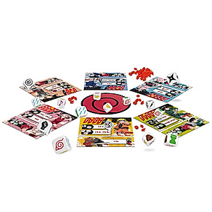Japanime Games Naruto Ninja Arena Complete Set | from The Creator of 7 Wonders Duel | Epic Roll and Clash Ninja Action | 1-4 Players | Ages 10+ | 15-30 Min Play Time | Includes Bonus Characters
