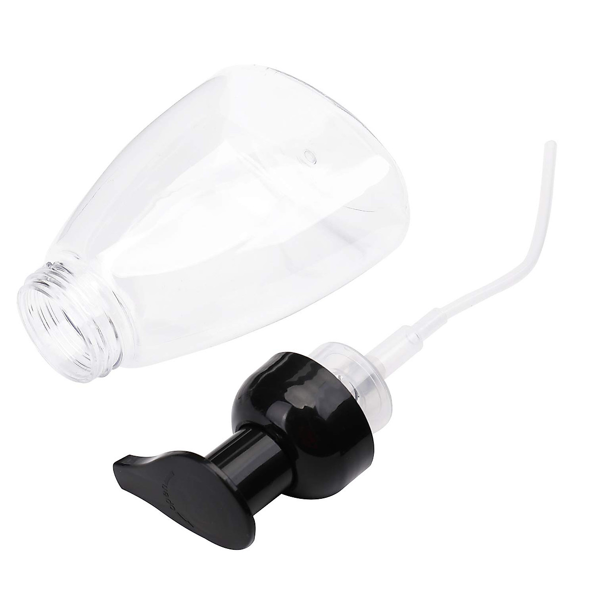 Bekith 12 Pack Foaming Soap Dispensers Pump Bottles, 10oz Empty Foam Liquid Hand Soap Containers Plastic Press Bottles for Kitchen and Bathroom Clear