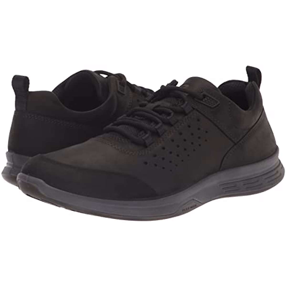 ECCO Men's Exceed Trainer Hiking Shoe, Black Nubuck, 10-10.5