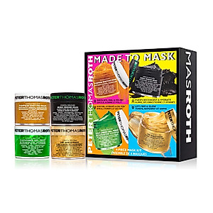 Peter Thomas Roth | Made To Mask 4-Piece Mask Kit | Facial Masks Beauty, Facial Mask Skin Care, 4 Count