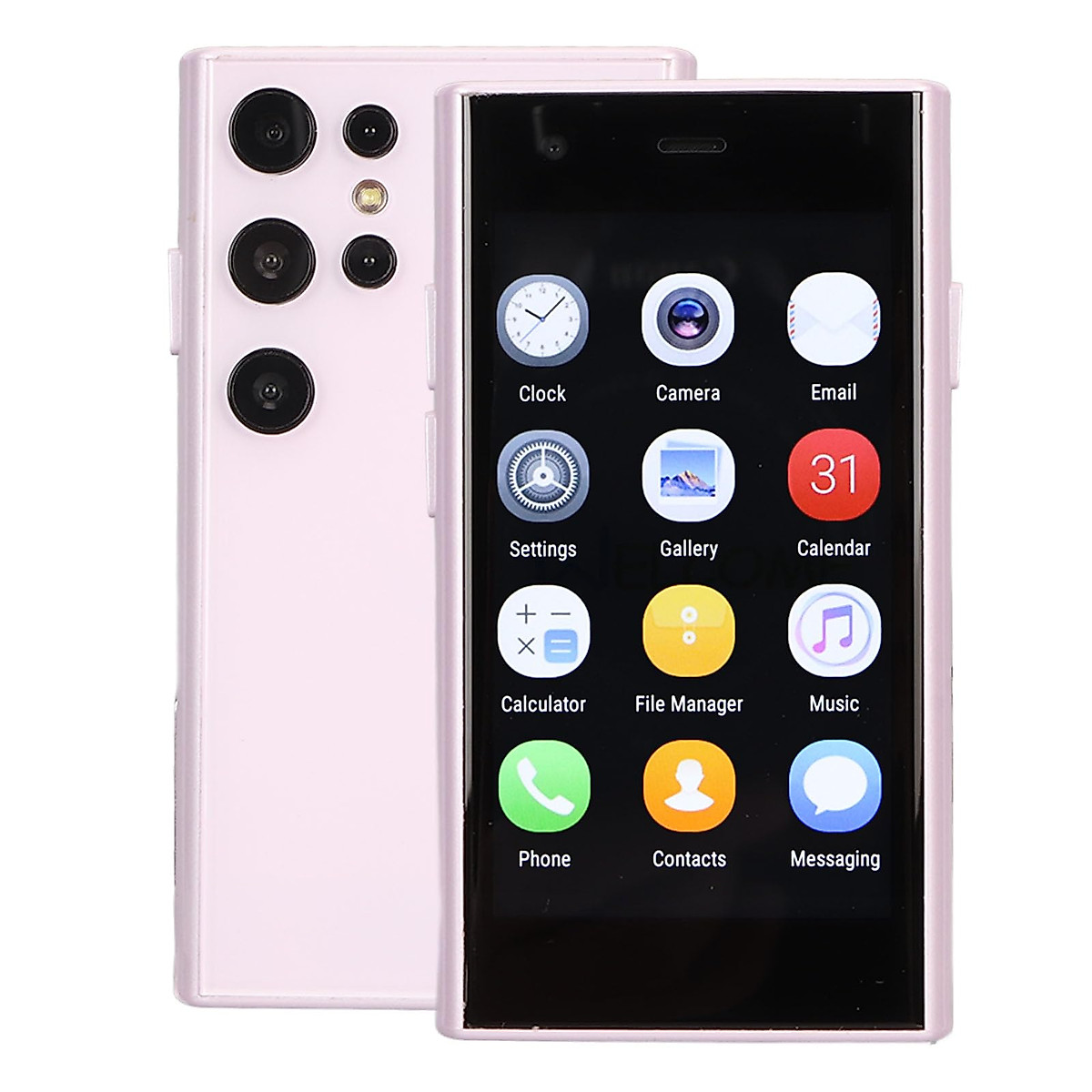 Yunir S23 Pro Mini Smartphone, 3.0 Inch Ultra Thin Mini Mobile Phone 2GB 16GB ROM 3G Pocket Cell Phone for Android 8.1 ()