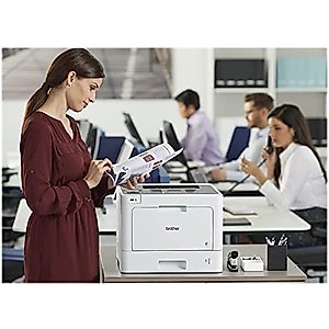Brother Color HL-L8260CDW Single-Function Wireless Laser Printer, White - Print Only - 33 ppm, 600 x 2400 dpi, 8.5 x 14 Print Size, Auto 2-Sided Printing, Ethernet