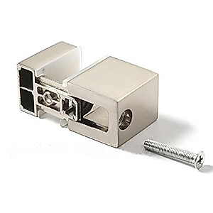 XVL 14 Inches Bathroom Glass Shelf Brushed