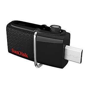 Sandisk Ultra 32GB USB 3.0 OTG Flash Drive with Micro USB Connector works with Android Mobile Devices - SDDD2-032G-G46