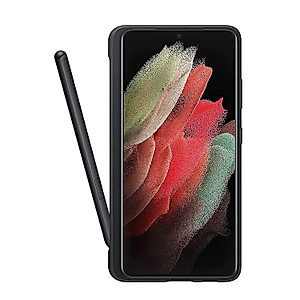 Galaxy S21 Ultra S Pen Replacement with Free Nibs for Samsung Galaxy S21 Ultra 5G Stylus S Pen + 5X Pen Tips/Nibs withoutBluetooth (Phantom Black)