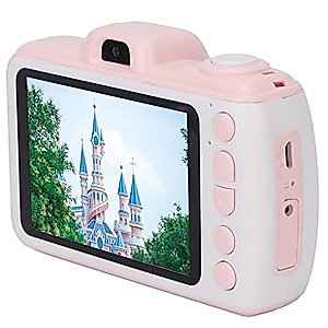 Zyyini Kids Digital Camera, 3.5in HD Screen and Timing Function Kids Camera,20MP Children Digital Cameras for Girls,Kids Toys Birthday for 3-10 Year Old Boys Girls