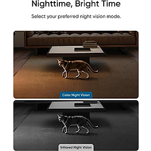 eufy Indoor Cam E30, Latest Generation, 4K UHD Security Camera, Pet/Dog/Baby Camera with Phone app, Color Night Vision, Human/Pet Auto Tracking, 360 Pan-Tilt, Works with Homekit