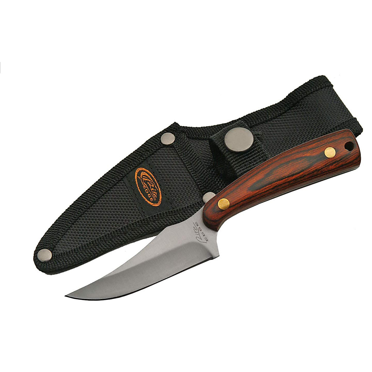 Rite Edge Wood Trailing Point Skinning Knife