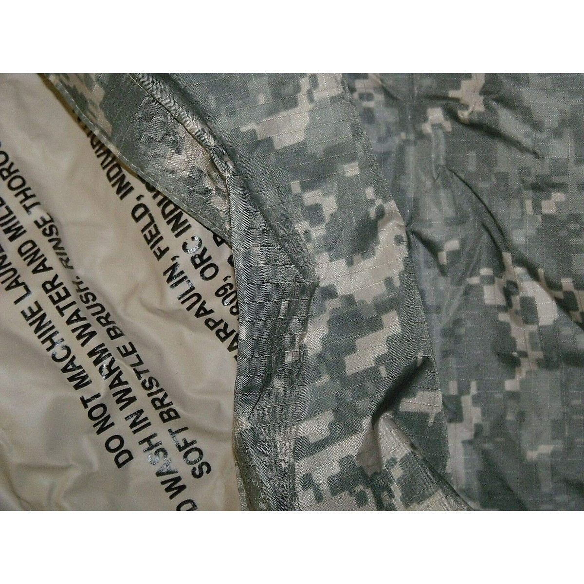 ORC US Army USGI Field Tarpaulin ACU Foliage Sand Reversible 92" x 82" Tarp