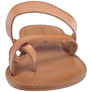 Amazon Essentials Women's One Band Flip Flop Sandal, Natural, 9.5