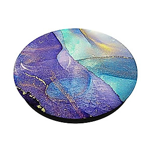 Purple Illustration Pattern Phone Popper PopSockets Swappable PopGrip