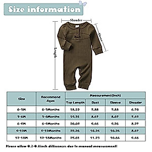 Newborn Baby Boy Girl One Piece Romper Jumpsuit Solid Ribbed Baby Boy Clothes Onesies Outfits