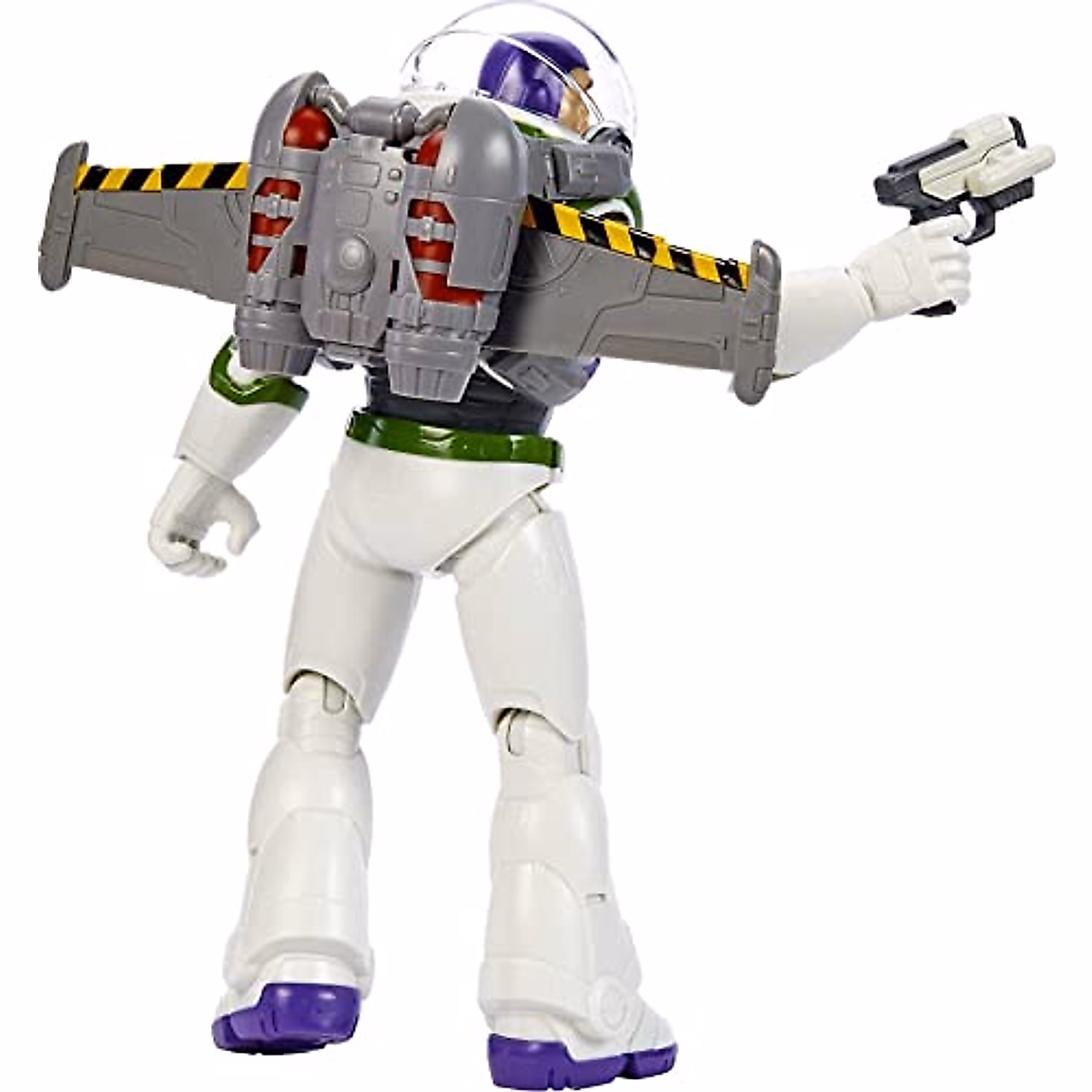 Mattel Lightyear Toys 12-in Action Figure with Accessories, Space Ranger Gear Alpha Buzz with Jetpack & Blaster