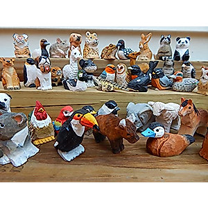 Selsela Canada Goose Figurine Decoration Handmade Wooden Statue Duck Art Decoy Carved Bird Geese Branta Small Animal Collectible