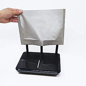 RadiArmor EMF Blocking Fabric with Extra Tape – Block Cell Phone Signals, 5G, WiFi, GPS, Bluetooth and More – Large 1 Meter Sheet (43.3” X 39.4”) and Extra 1 Meter (39.4”) EMF Blocking Tape