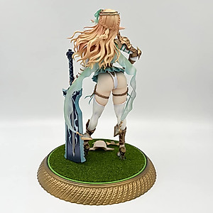 SAOPAN Anime Girl Figure Original Character Elf Cecile - 1/6 Action Figure Home Decor Collectible Figurines Model Toy Gifts Box Packing (Luxury Soft Ver.)