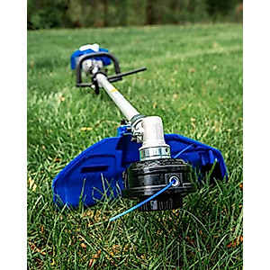 WILD BADGER POWER 26cc Weed Wacker Gas Powered, 3 in 1 String Trimmer/Edger 17'' with 10'' Brush Cutter,Rubber Handle & Shoulder Strap Included
