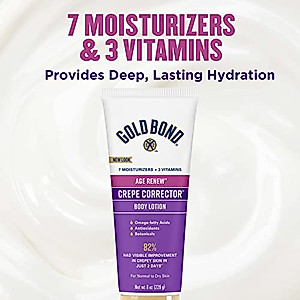 Gold Bond Ultimate Crepe Corrector 8 oz., Age Defense Smoothing Concentrate Skin Therapy Lotion