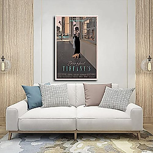 Breakfast at Tiffany's Movie Canvas Poster Bedroom Decor Sports Landscape Office Room Decor Gift Unframe-style 12x18inch(30x45cm)