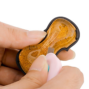 Natural Transparent Rosin Colophony Suited Violin Cello Viola and other Bowed String Instruments (Yellow)
