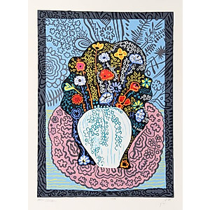 Flower Symphony - Blue