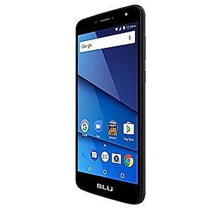 BLU Studio Mega (8GB) - 6.0" HD Dual SIM GSM Factory Unlocked Smartphone (Black)