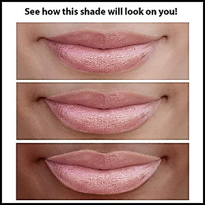 Burt's Bees Lip Balm, Moisturizing Lip Shimmer for Women, for All Day Hydration, with Vitamin E & Coconut Oil, 100% Natural, Peony, 0.09 Ounce