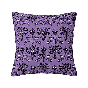 Befodam Haunted The Mansion Throw Pillow Covers Square 18x18 Inch Pillowcases for Home Sofa Cushion Cover Living Room Outdoo Decor