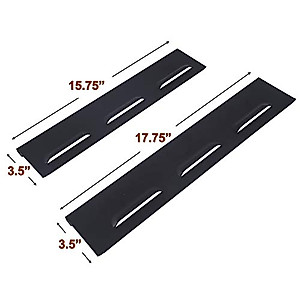 DELSbbq 5015 Wind Screen for Blackstone 36" Griddle and Other Griddle, Black