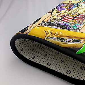 J-LOVE Rugs Anime Area Rugs Birthday Gifts Non-Slip Carpet Decorations for Living Room Bedroom 60 * 39 Inch