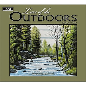 LANG Lure Of The Outdoors 2024 Wall Calendar (24991001929)