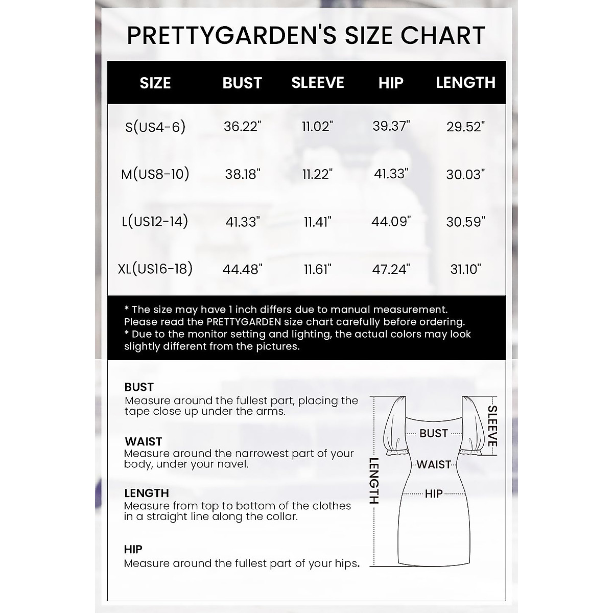 PRETTYGARDEN Women's Summer Off Shoulder Vintage Floral Lace Flare Short Sleeve Loose Elegant Mini Dress (White,Large)