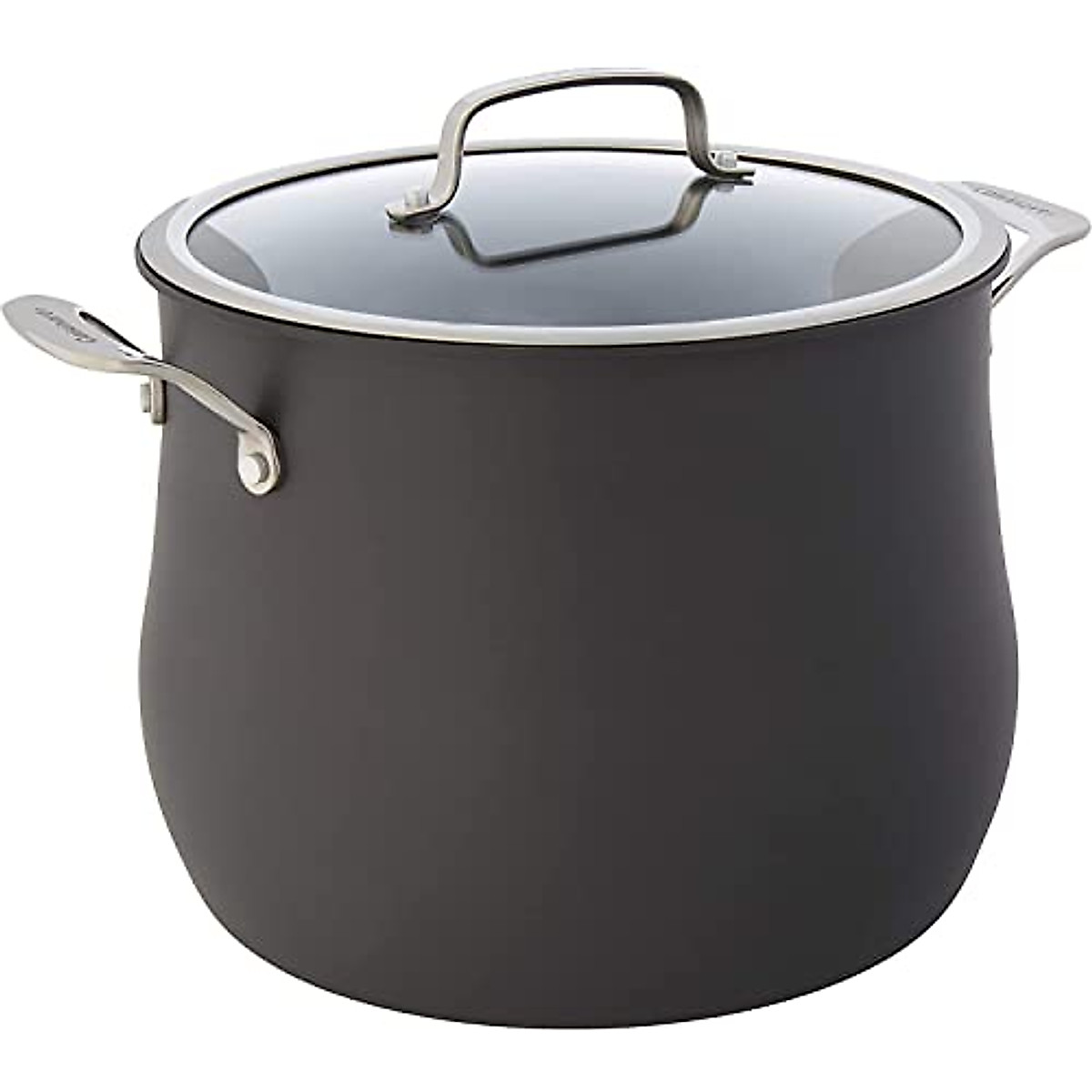 Cuisinart 12-Quart Stockpot, Hard Anodized Contour Stainless Steel w/Cover, 6466-26