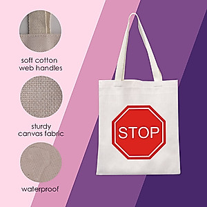 MNIGIU Crossing Guard Tote Bag Crossing Guard Appreciation Gift Best Crossing Guard Ever Shopping Bag for Crossing Guard (Shopping Bag)