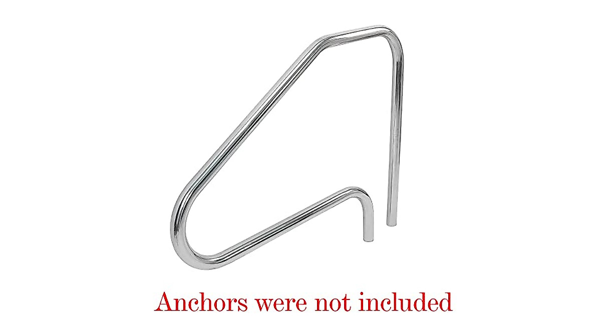 HECASA 37" Pool Handrail - Safe & Durable Stainless Steel