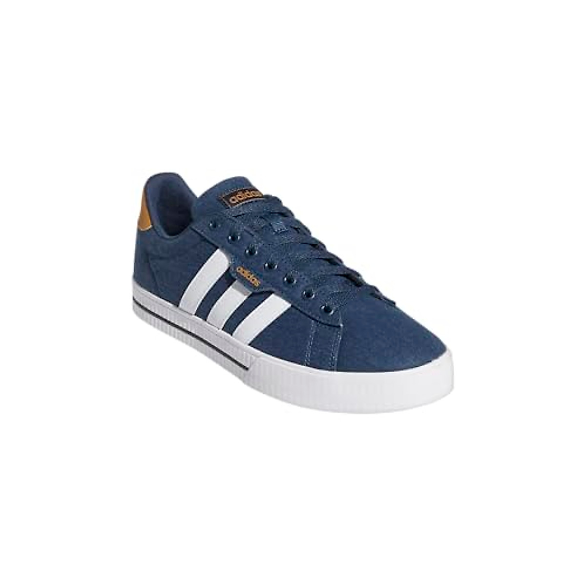 adidas Men's Daily 3.0 Skate Shoe, Crew Navy/White/Core Black, 12
