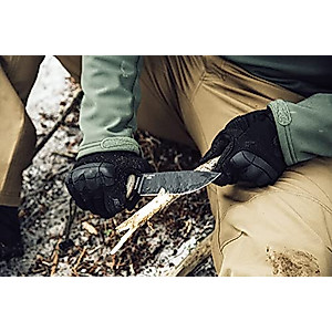 Mechanix Wear: M-Pact 3 Tactical Work Gloves, Touchscreen Capability, Synthetic Leather Gloves, Finger Reinforcement and Impact Protection, Work Gloves for Men (Black, Medium)