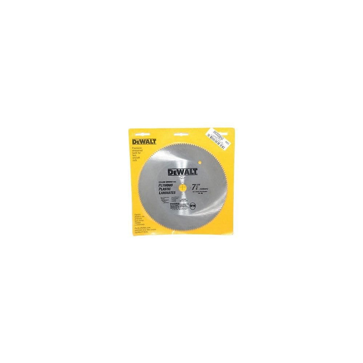 DEWALT Circular Saw Blade, 7 1/4 Inch, 140 Tooth, Wood Cutting (DW3326)