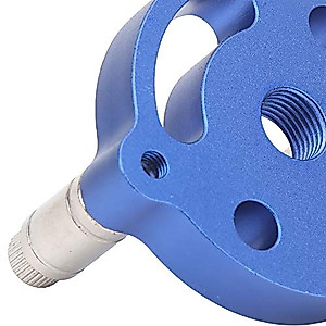 Drill Guide, Self Centering Dowel Jig Kit, Dowel Drill Guide, Aluminum Alloy 3 Hole Drill Bit Guide Jig Positioning Locator, Hole, Jig Accessories